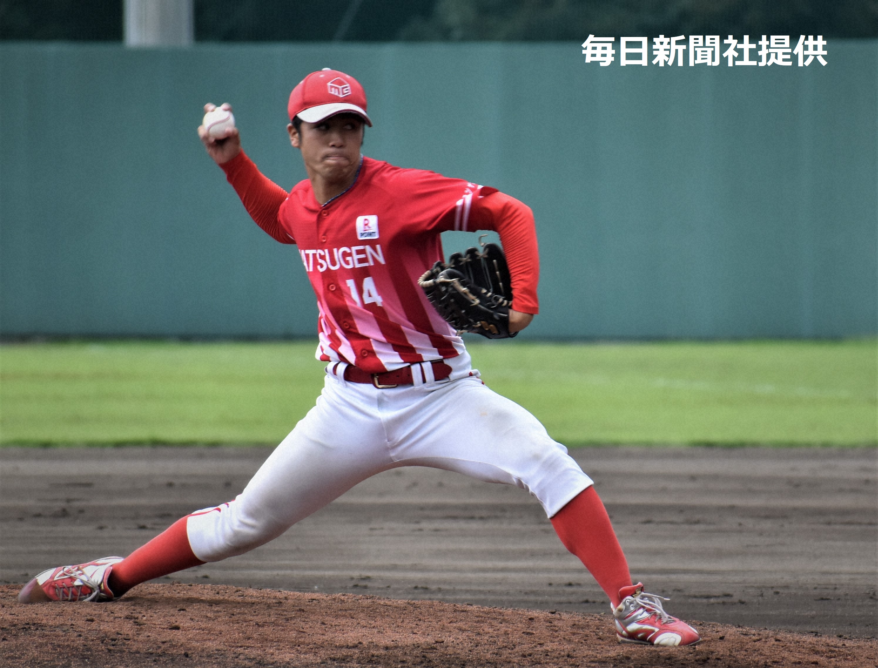 日本野球連盟公式サイト | ルーキー奥田の進化 マツゲン箕島 社会人野球NOW vol.37